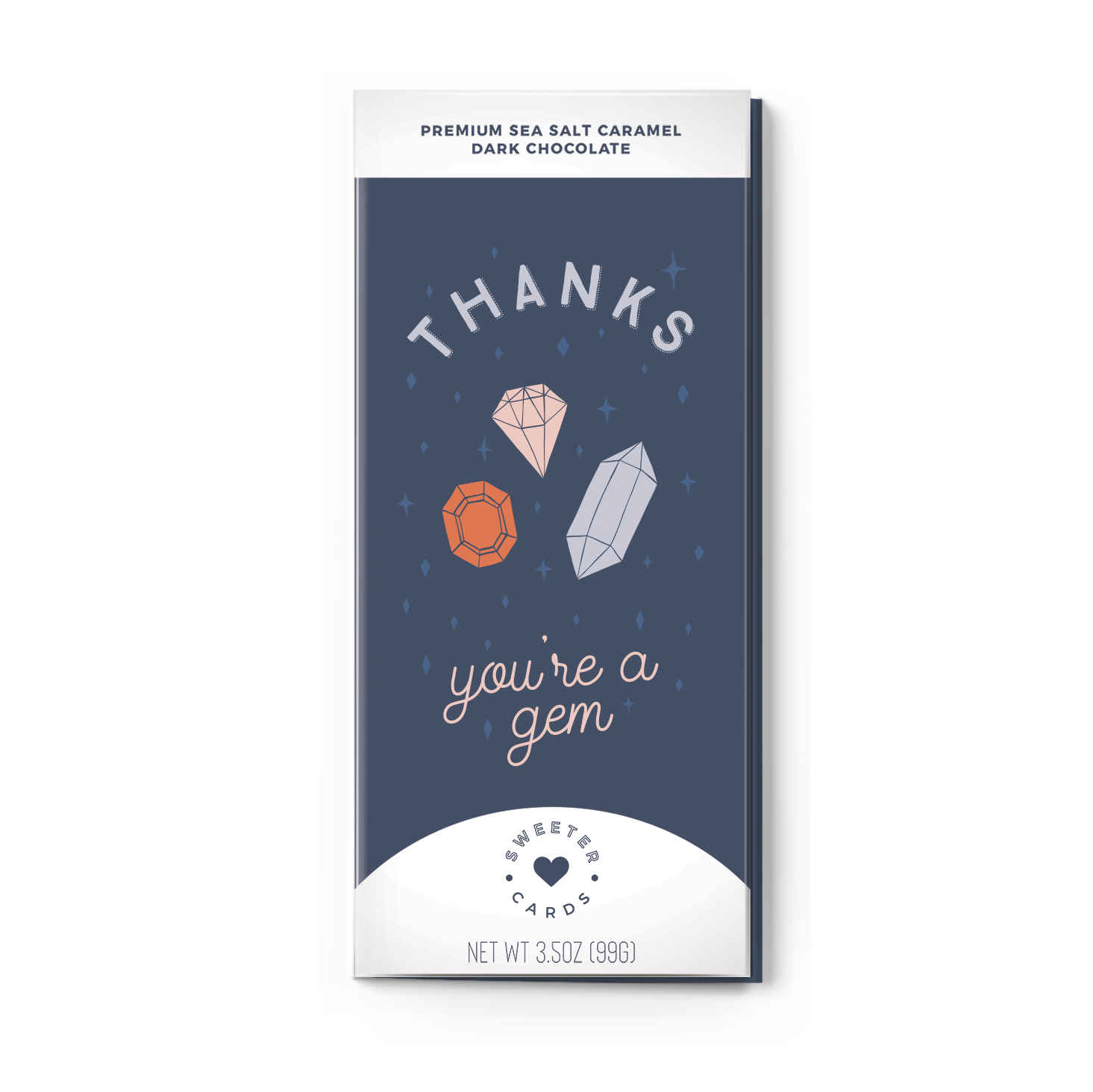 Thank You Chocolate Bar and Greeting Card – Sweeter Cards
