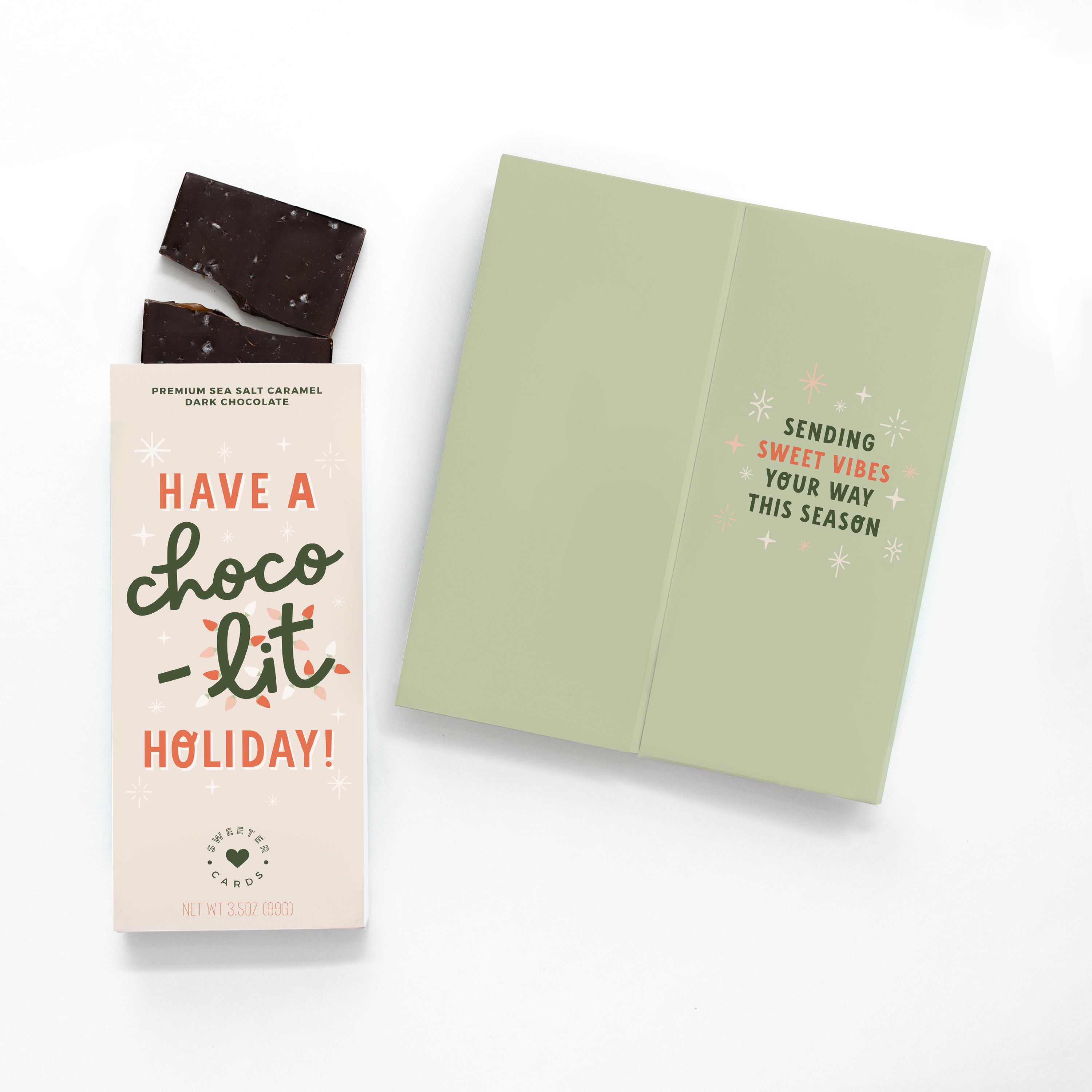 Have a Choco-LIT Holiday – Sweeter Cards