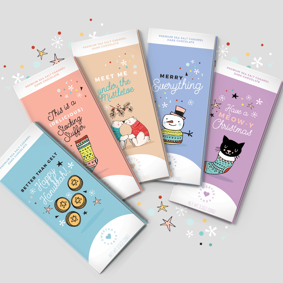 5-Pack Holiday – Sweeter Cards