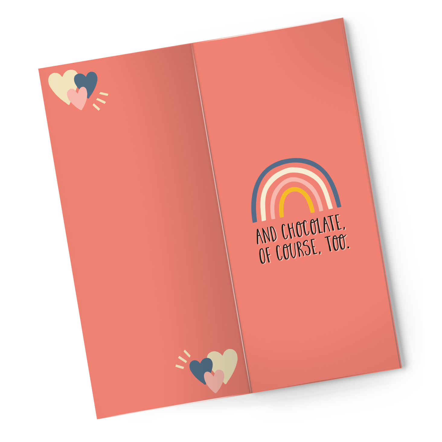 Sending Hugs – Greeting Card with Chocolate Inside – Sweeter Cards